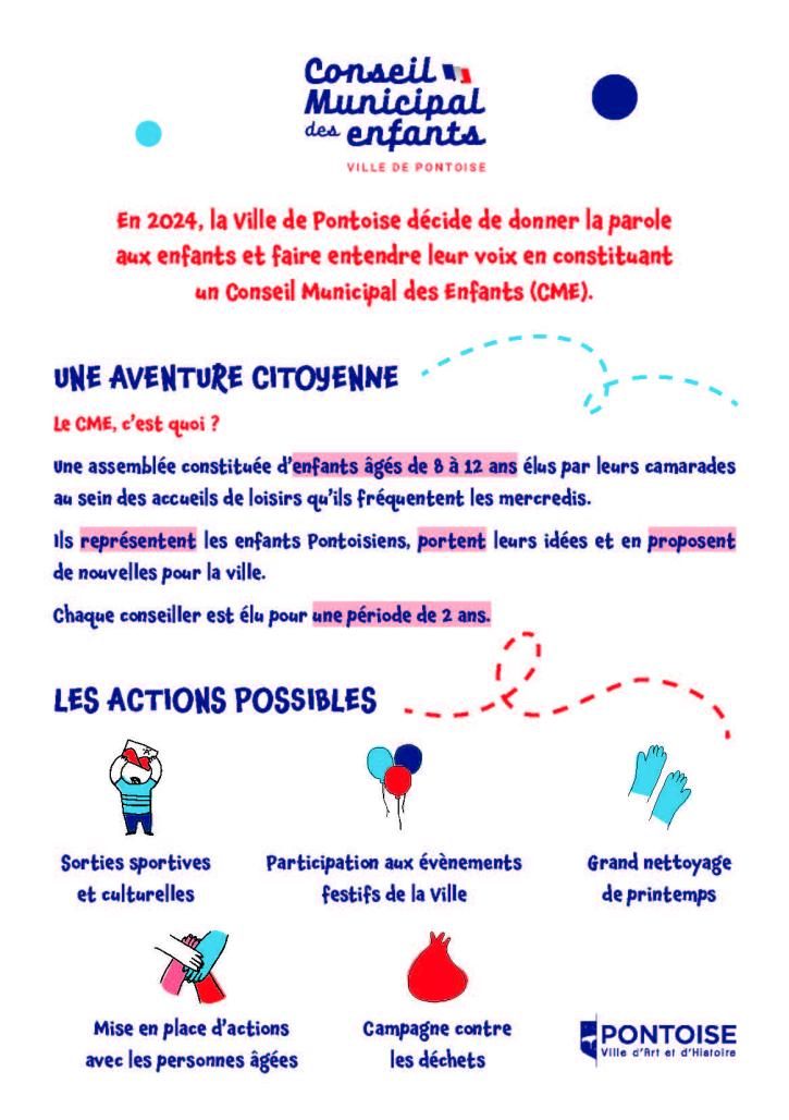 Le Conseil Municipal des Enfants | Pontoise | Ville d'art et d'histoire